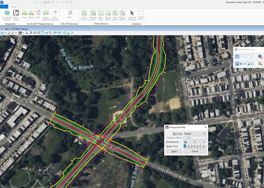 Advanced Mapping and Analysis with MicroStation 2024 and ESRI ArcGIS